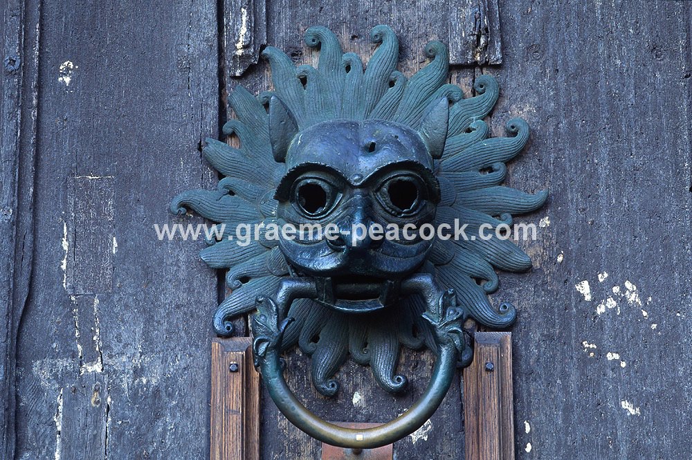 Durham Sanctuary Knocker, Durham Cathedral, Durham City, County Durham ...