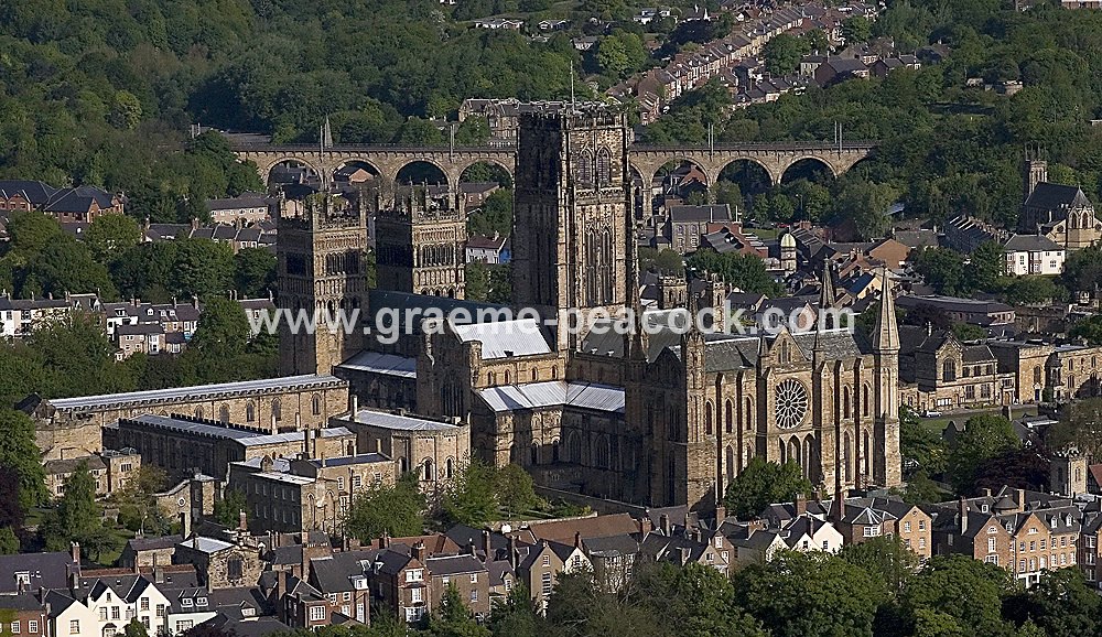 Aerial View of Durham Cathedral & Durham City - GraemePeacock
