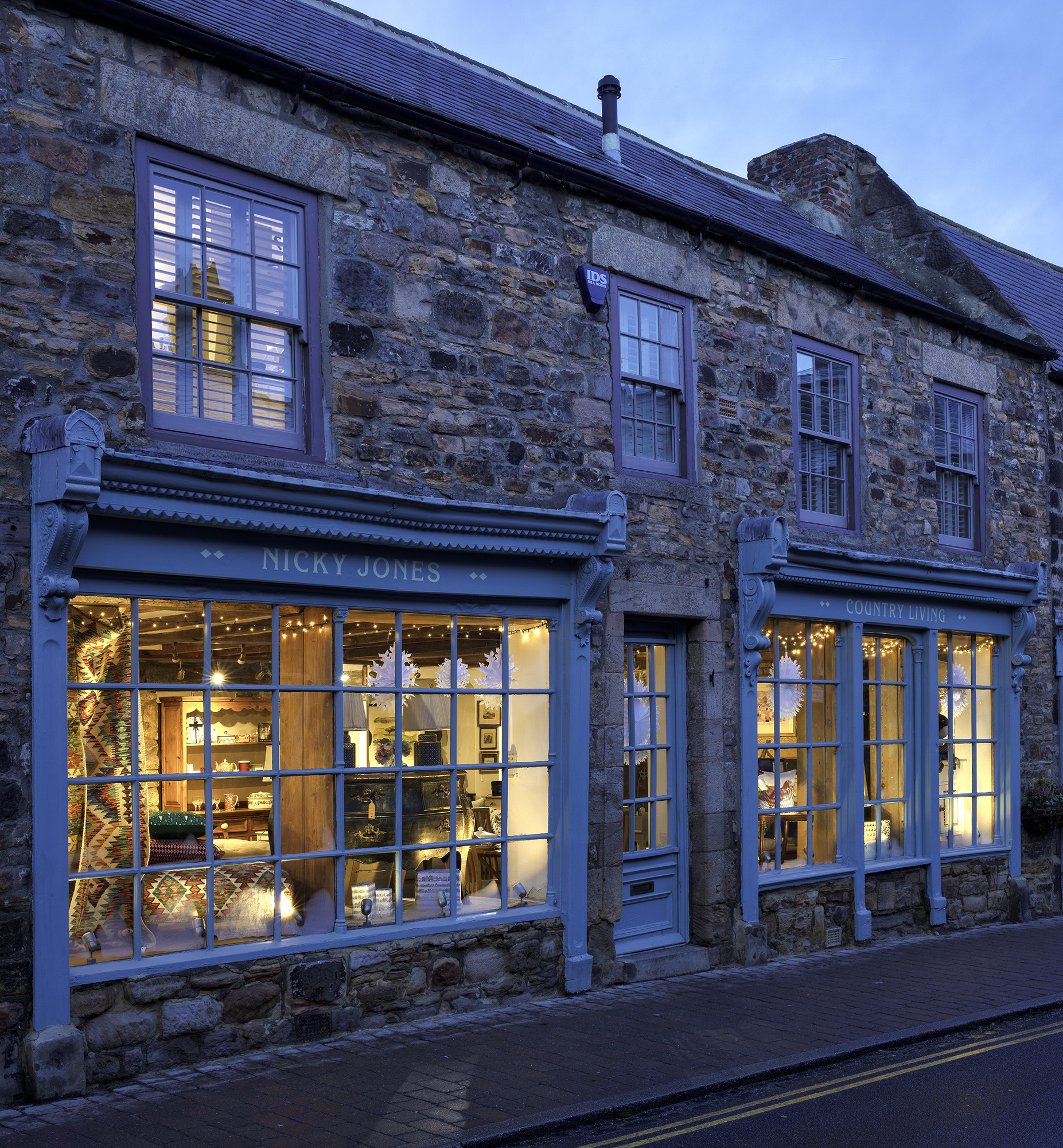 Christmas Lights at Corbridge, Corbridge, Northumberland, England ...